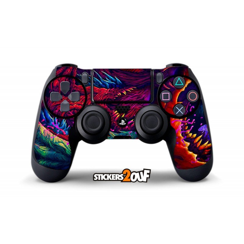Beast sticker Manette PS4 Sony Skin